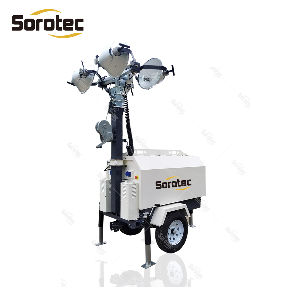 Wholesale Diesel Light Tower Manufacturer with Kubota Engine Powered 9m ...