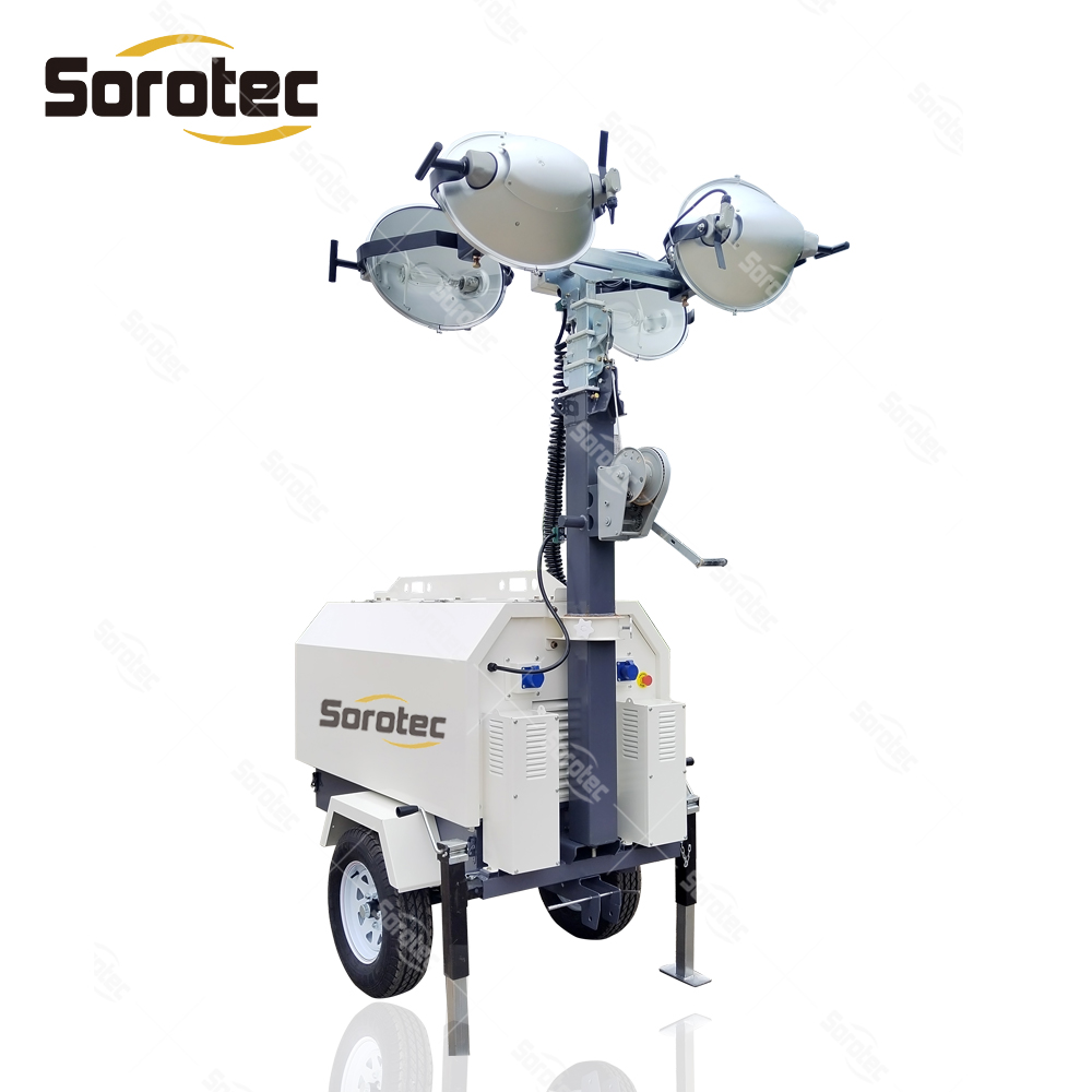 Wholesale Diesel Light Tower Powered by Yanmar Engine with Metal Halide ...
