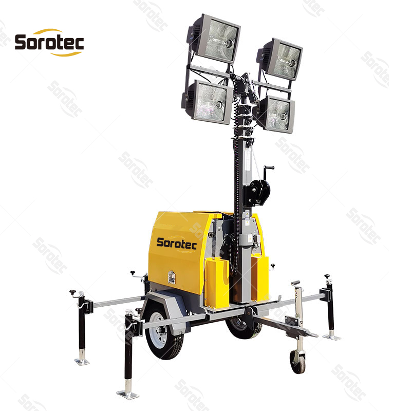 Wholesale Diesel Light Tower Max Height 9M Manufacturer and Supplier ...