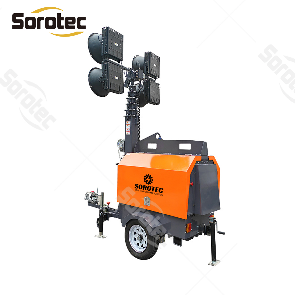 Wholesale Atlas Copco with kubota engine powered lighting tower ...