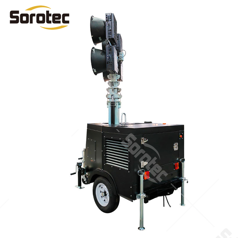 Wholesale Mobile Diesel Lighting Tower Powered By Kubota Engine D1105 ...